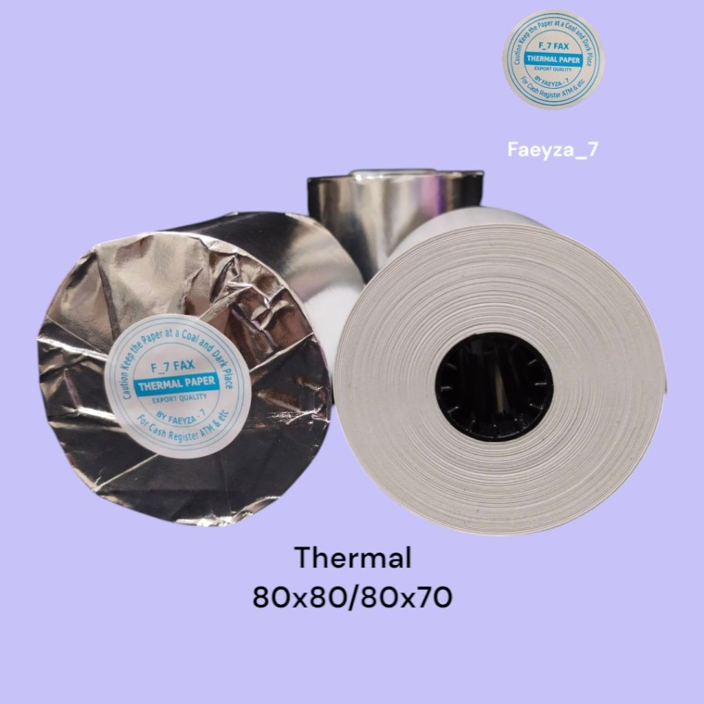 Jual kertas struk thermal 80x80 80x70 | Shopee Indonesia