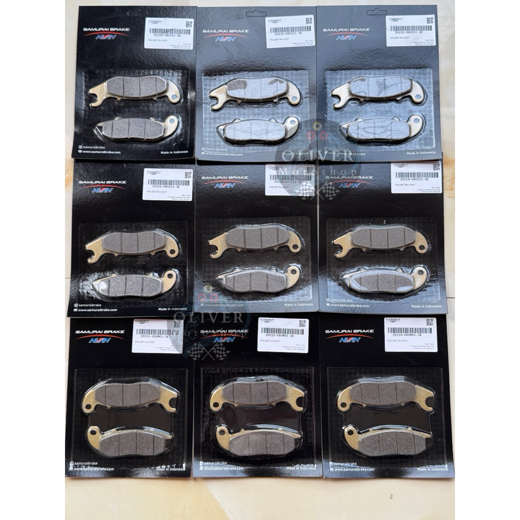 Jual Brake Pad / Kampas Rem Nissin Samurai Brake | Shopee Indonesia