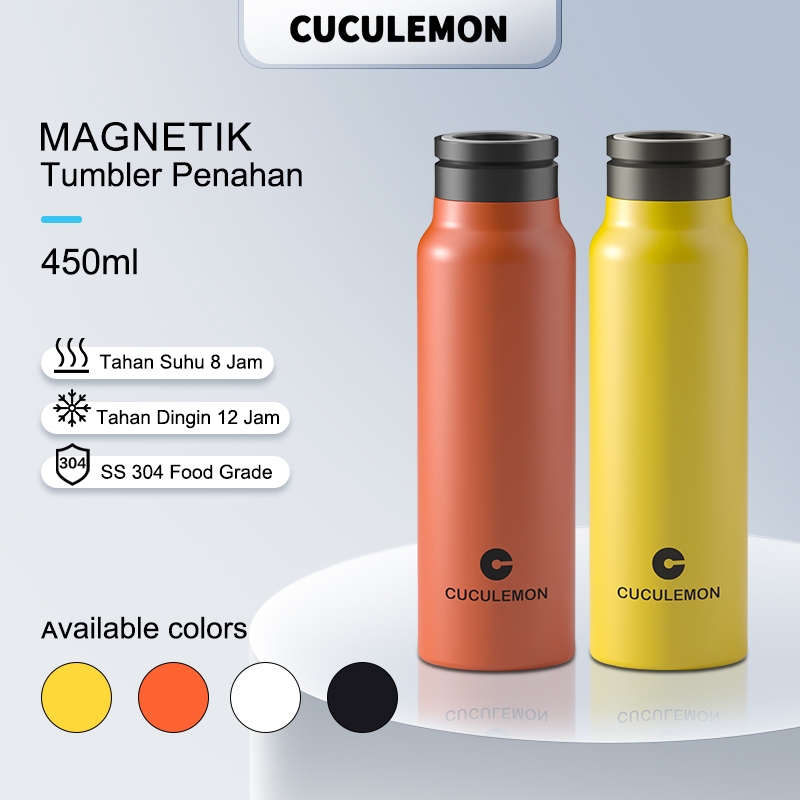 Jual CucuLemon Botol Minum 750ML Tumbler Stainless Ring Magnet Phone ...