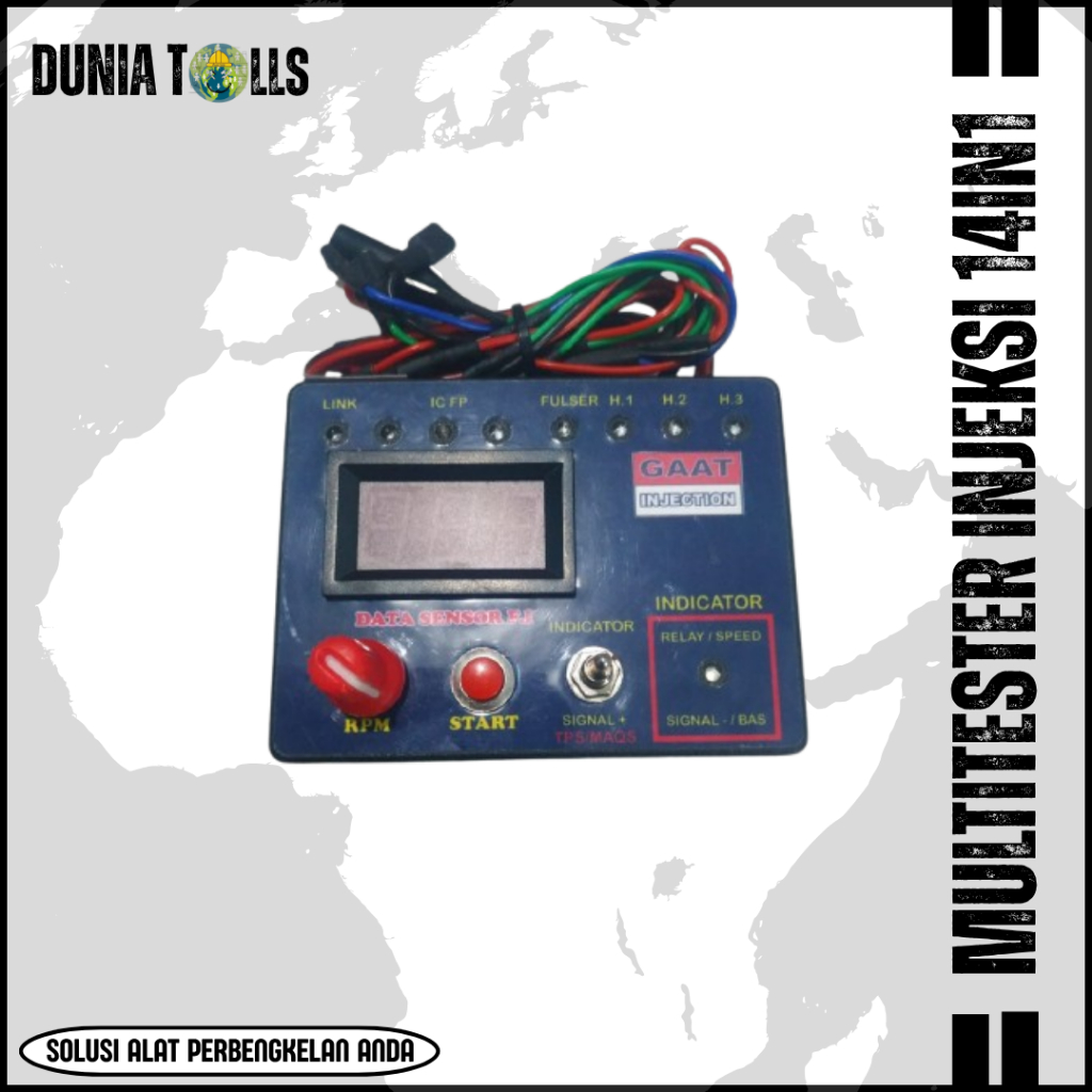 Jual Multitester INJEKSI 14IN1 | Tester injector | Scanner Manual FI ...
