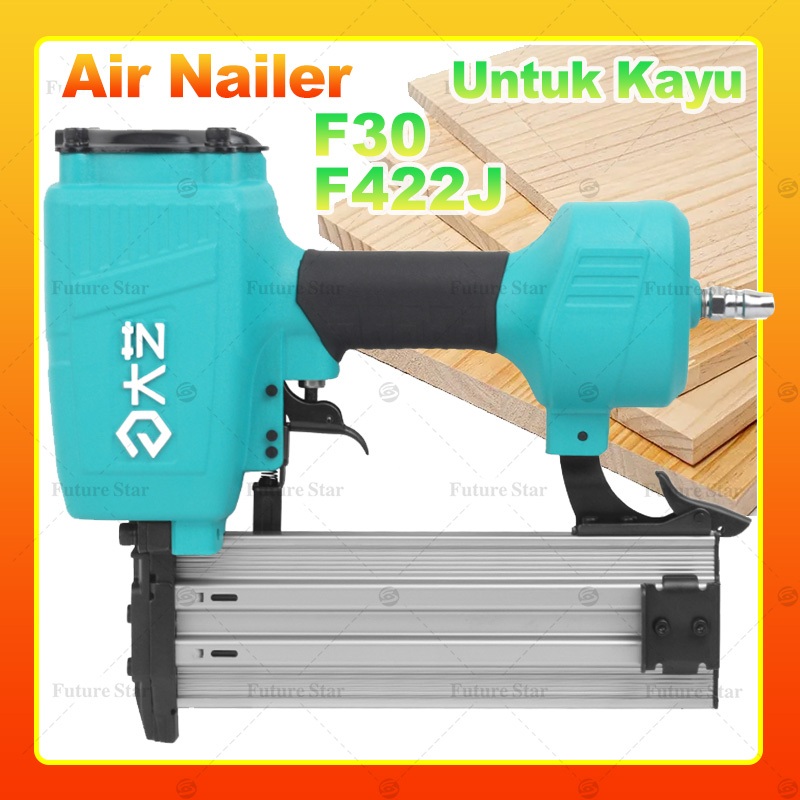Jual Mesin Paku Tembak Angin / Brad Nailer Kit /Air Nailer Gun Nail Staples Nailer Stapler ...