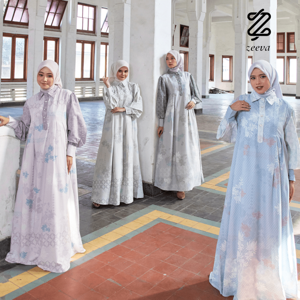 Jual ZEEVA - Arafah Dress Gamis Wanita Muslimah Raya Collection Series ...