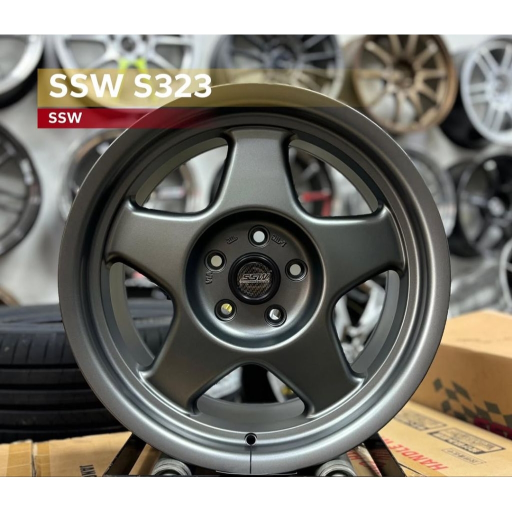 Jual velg racing r17 BRADLEY RALLY S323 SSW ORIGINAL THAILAND velg ...