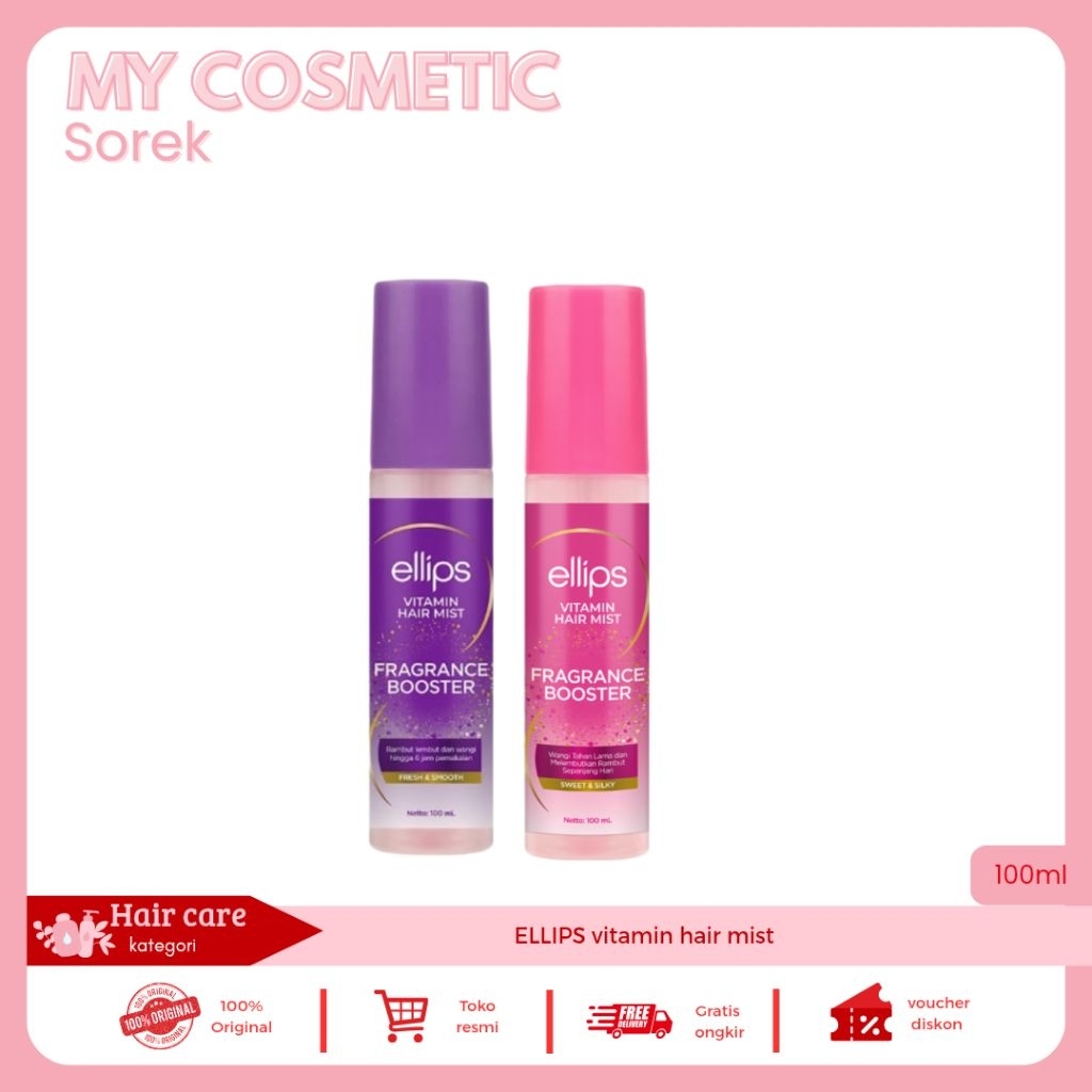 Jual [100% ORI ] ELIPS Vitamin Hair Mist Fragrance Booster | Shopee ...