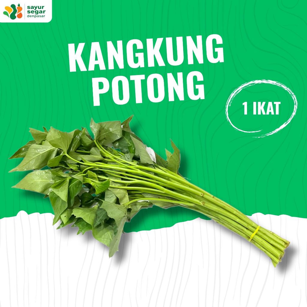 Jual Kangkung Potong 1 ikat - Sayur Segar Denpasar | Shopee Indonesia