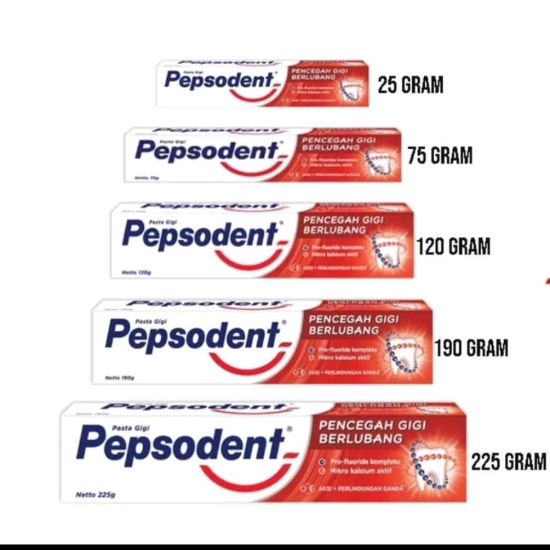 Jual PEPSODENT PASTA GIGI PENCEGAH GIGI BERLUBANG ALL VARIANT | Shopee ...