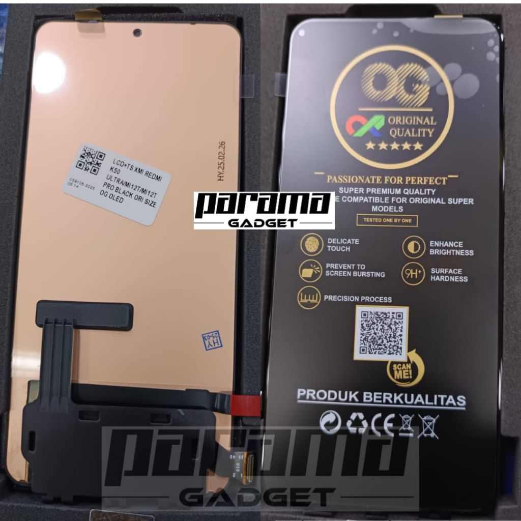 Jual LCD XIAOMI MI 12T 12T PRO REDMI K50 ULTRA TOUCHSCREEN OLED ...