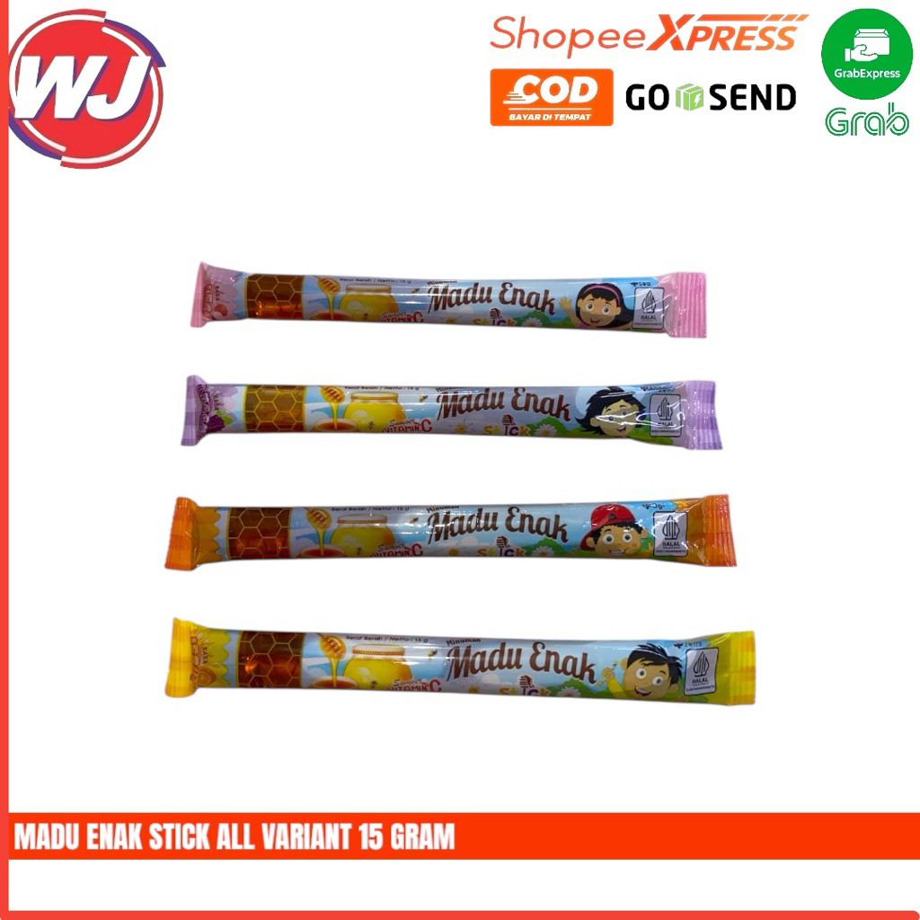 Jual MADU ENAK STICK ALL VARIANT 15 GRAM | Shopee Indonesia