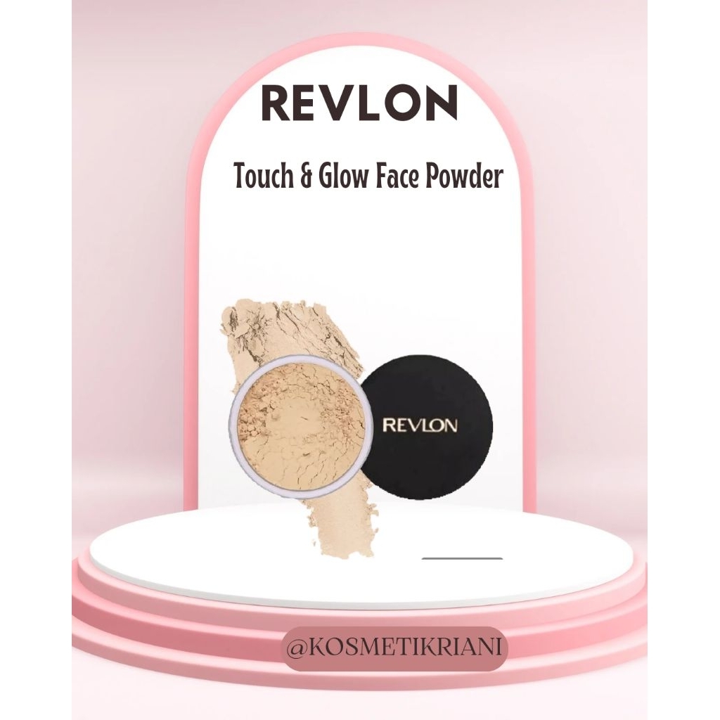 Jual Bedak REVLON-FACE POWDER REVLON TOUCH N GLOW | Shopee Indonesia