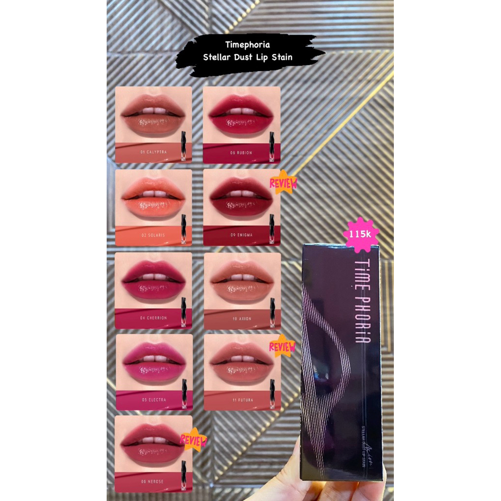 Jual Timephoria Stellar Dust Lip Stain | Shopee Indonesia