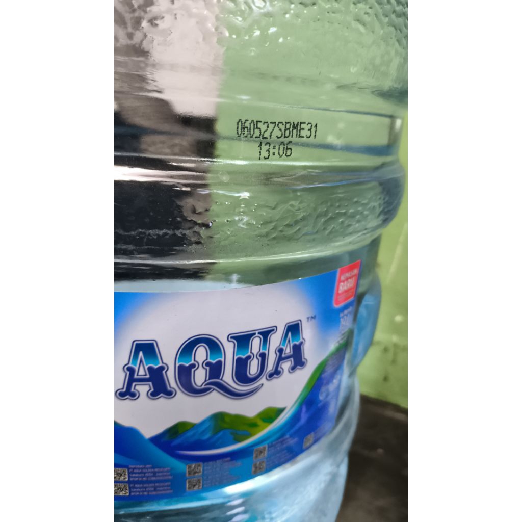 Jual Aqua galon 19 liter Kosong Galonnya saja | Shopee Indonesia