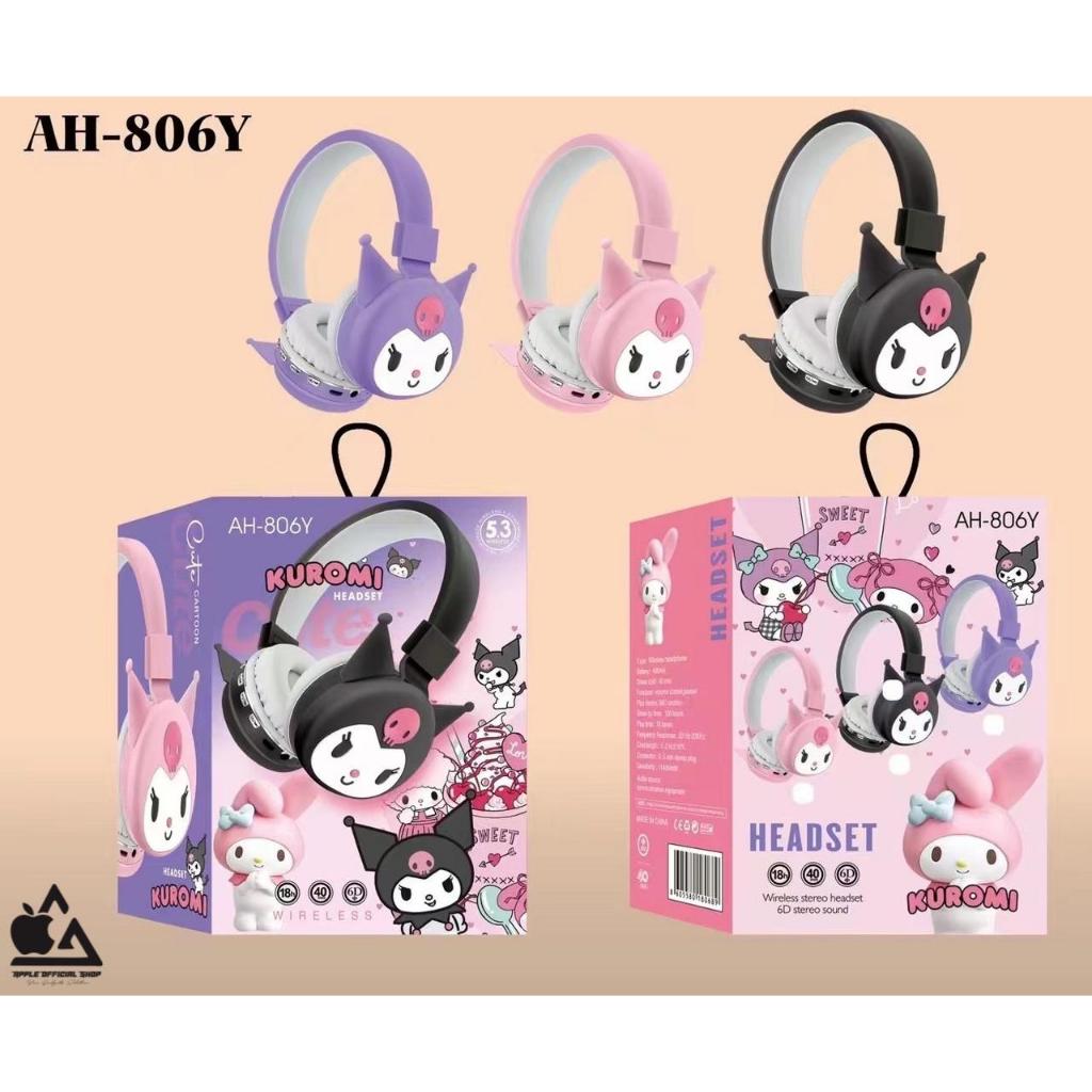 Jual Headphone 3D Bando Kuromi Pokemon Pikachu Hello Kitty Mario Bros ...