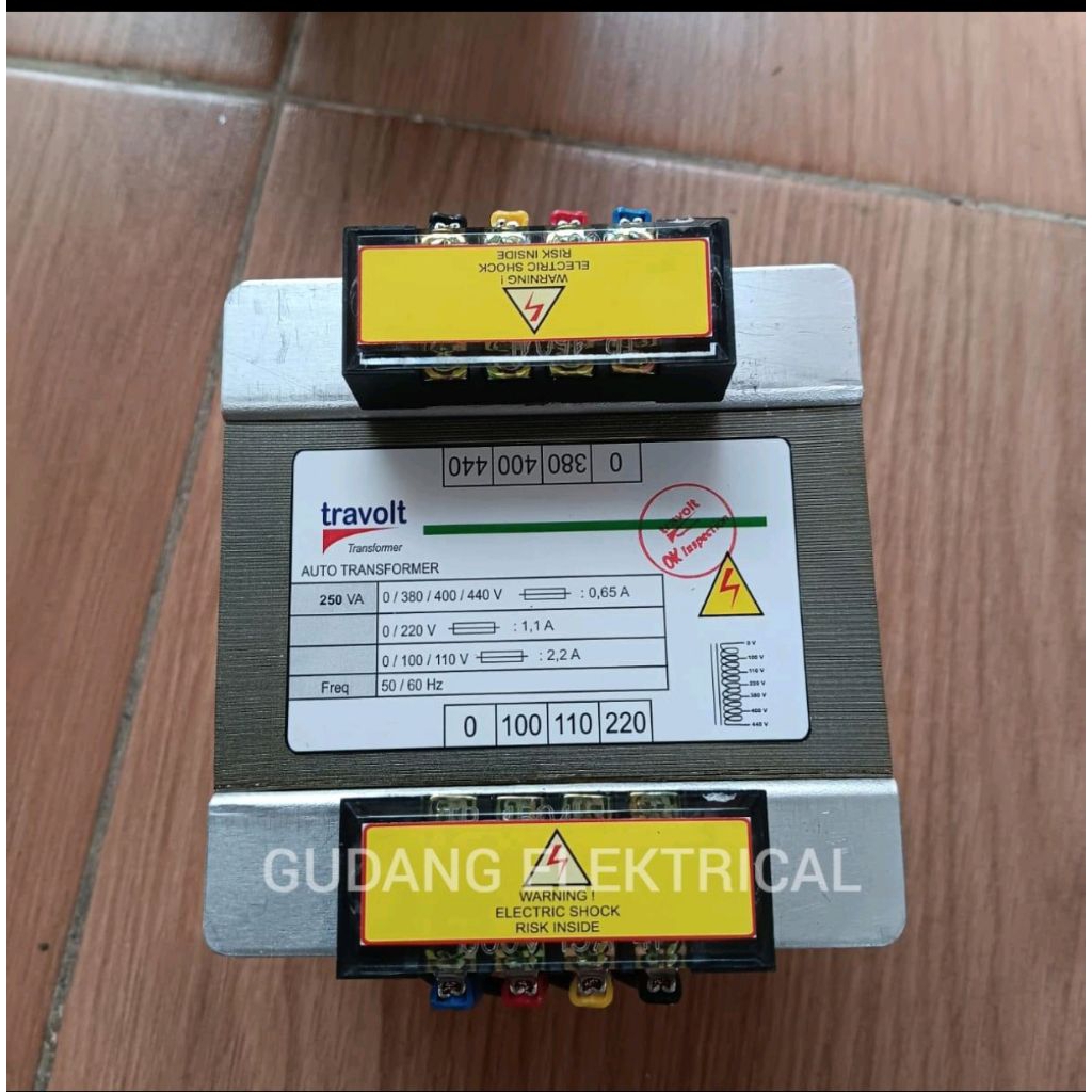 Jual trafo step up down auto 250VA 380V/400V/440V - 100V/110V/220V | Shopee Indonesia