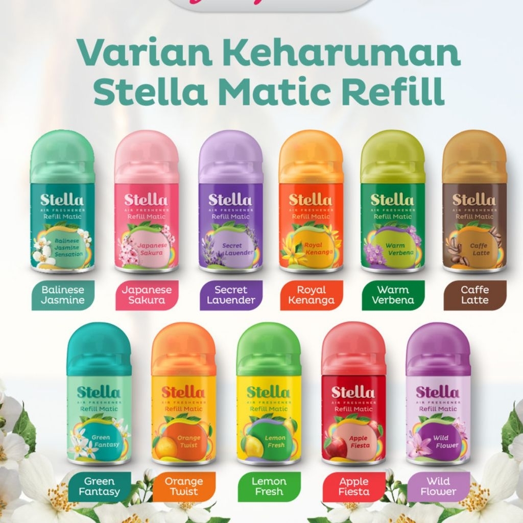 Jual STELLA MATIC REFFIL 160ML | Shopee Indonesia