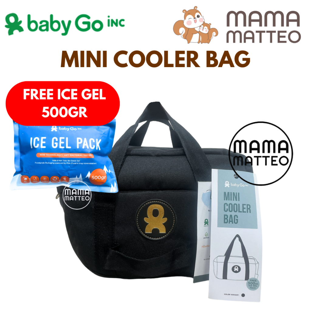 Jual BABYGO INC Mini Cooler Bag Black / Tas Pendingin Penyimpanan ASI ...