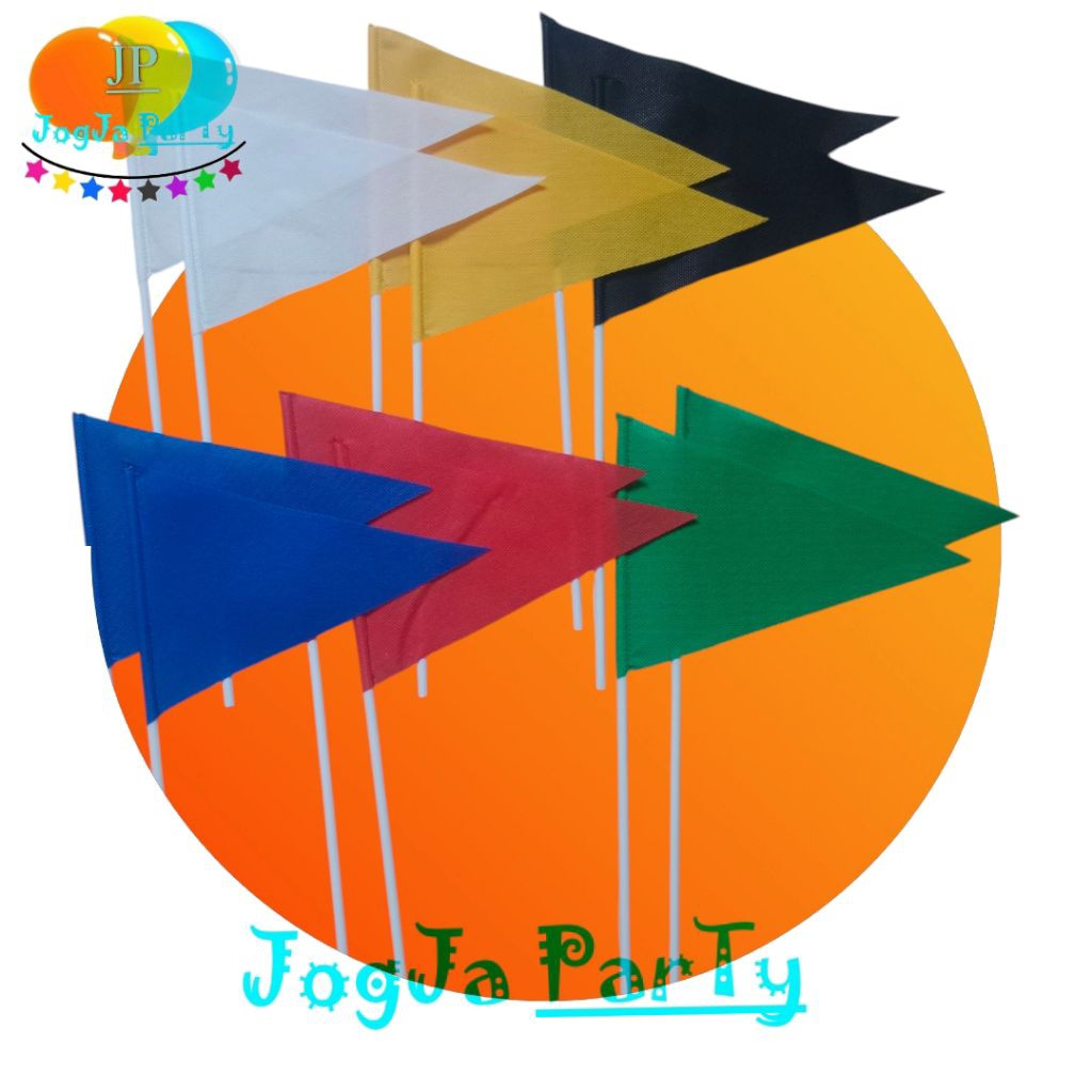 Jual 20 pcs Bendera pawai karnaval hand flag bendera tangan | Shopee ...