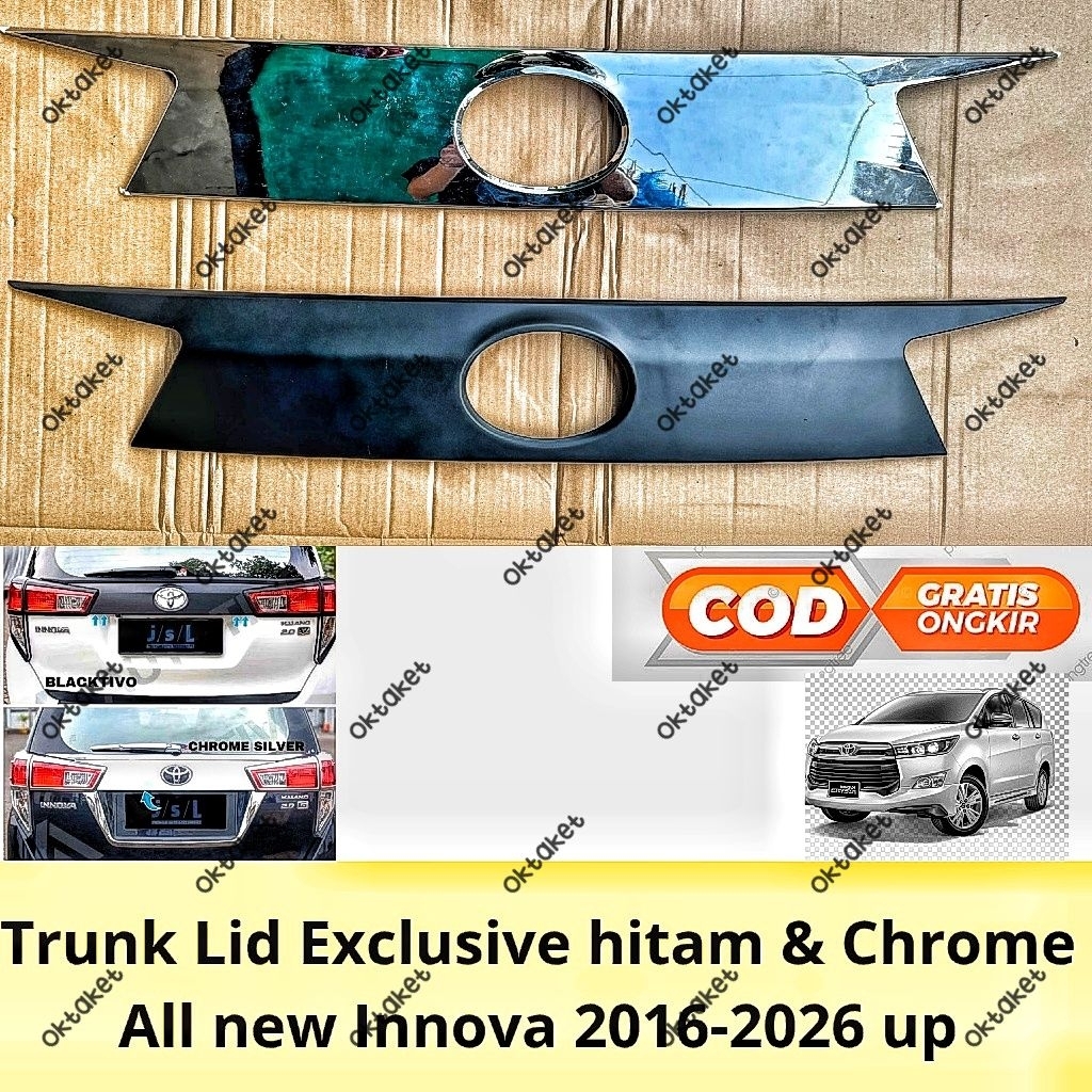 Jual Trunk lid list bagasi all new Innova reborn 2016 2018 2020 2021 ...