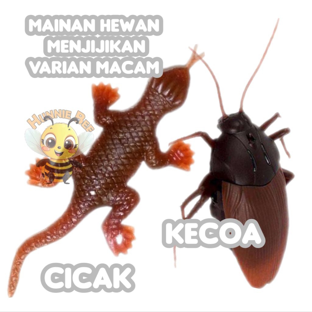 Jual Kecoa Palsu Cicak Kecoak Plastik Mainan | Shopee Indonesia