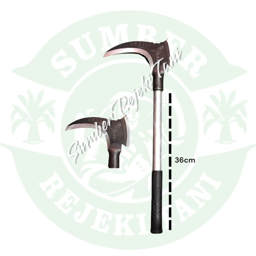 Jual Alat pertanian sabit arit rumput kapak ganda baja multifungsi ...