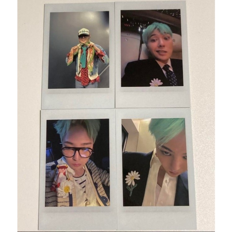 Jual PC G-dragon Photocard Polaroid Gdragon Bigbang G dragon Official ...