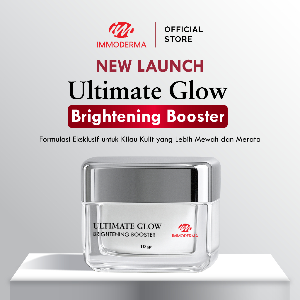 Jual IMMODERMA Ultimate Glow Brightening Booster I Krim malam Pencerah ...