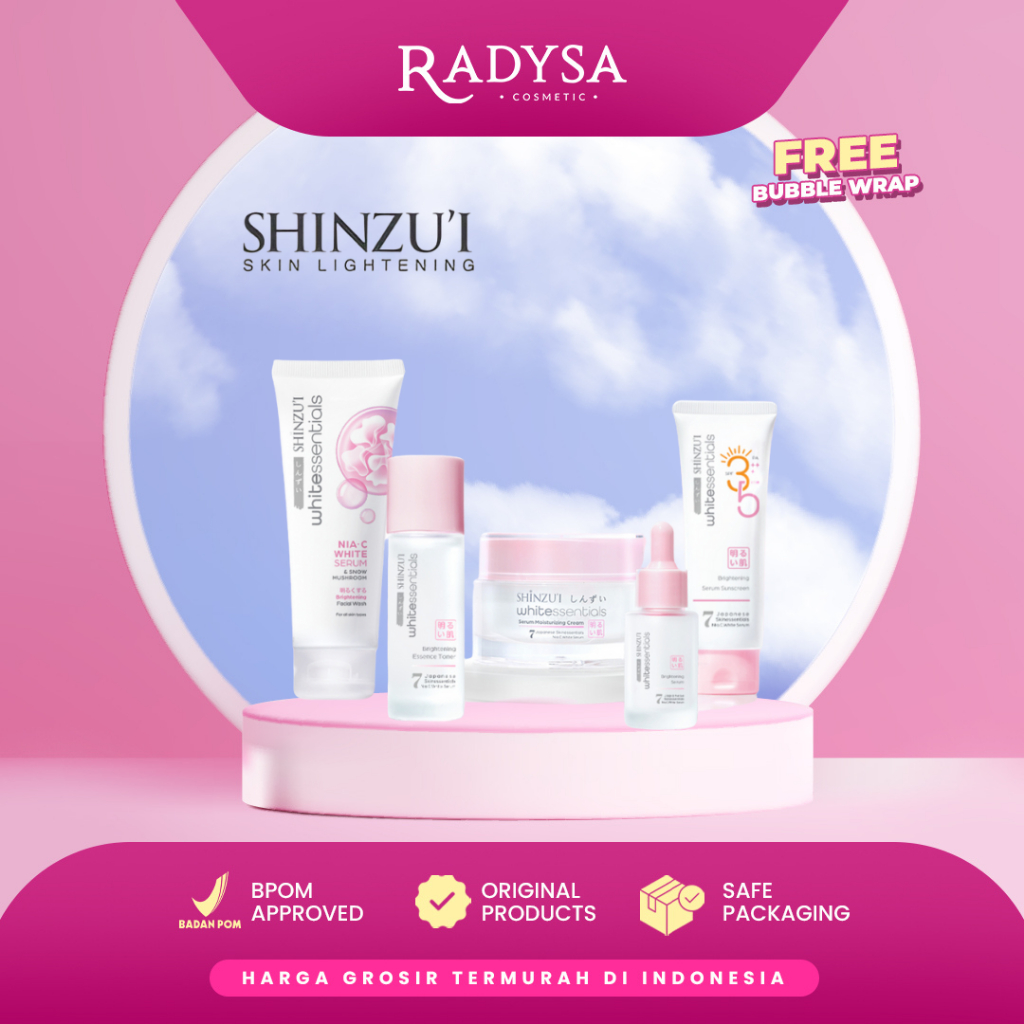 Jual RADYSA - Shinzui Whitessentials Perfect Essential SkinCare Package ...