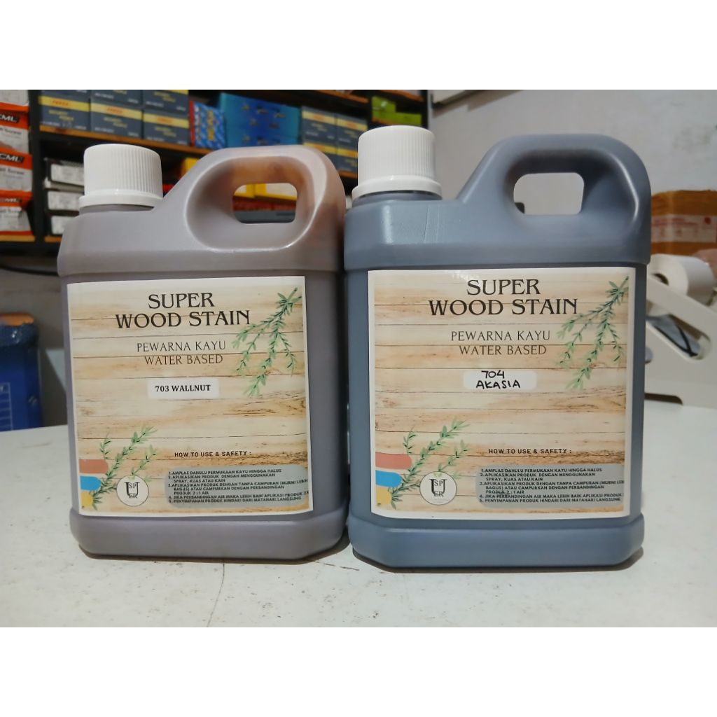 Jual CAT POLITUR KAYU | Plitur kayu | WOODSTAIN waterbased.1000.gram ...