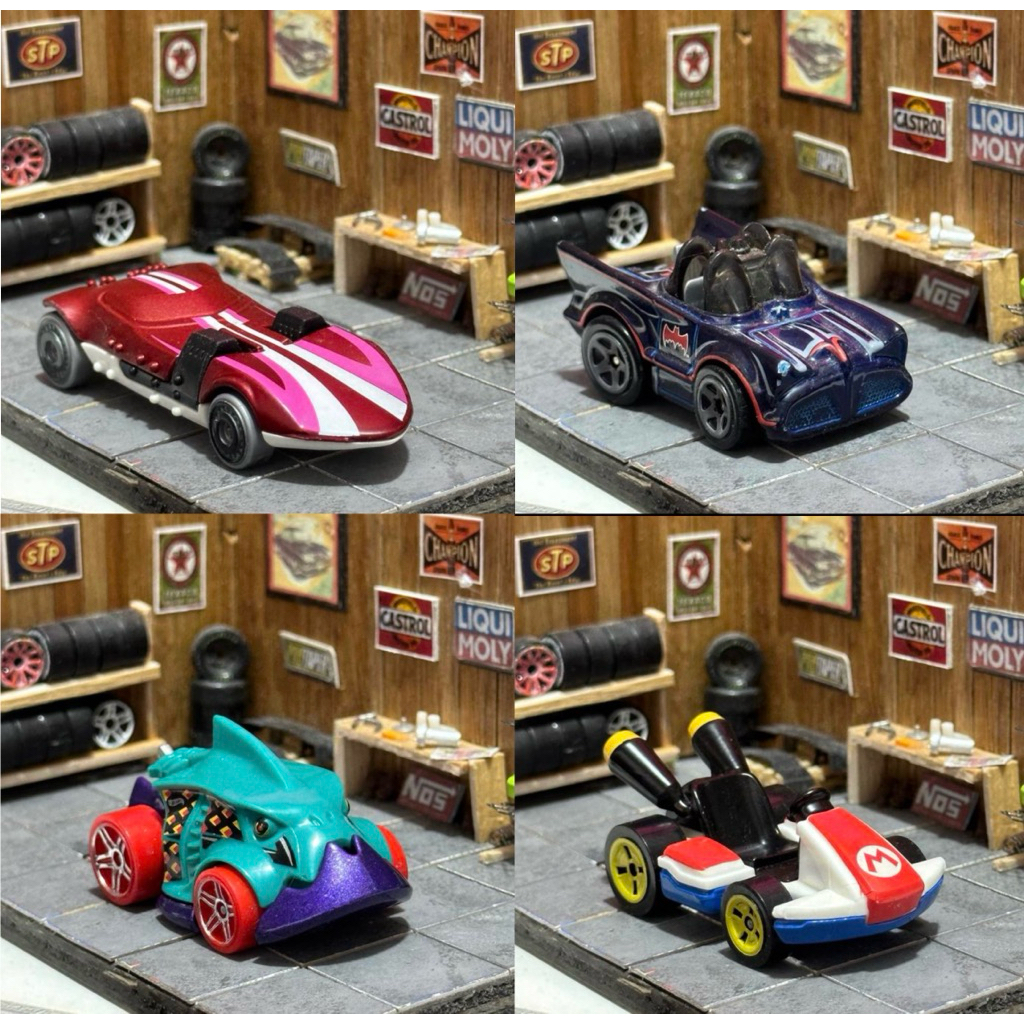 Jual Hot Wheels Diecast Loose Mumer Hotwheels ( 101 - 104 ) Twin Mill ...