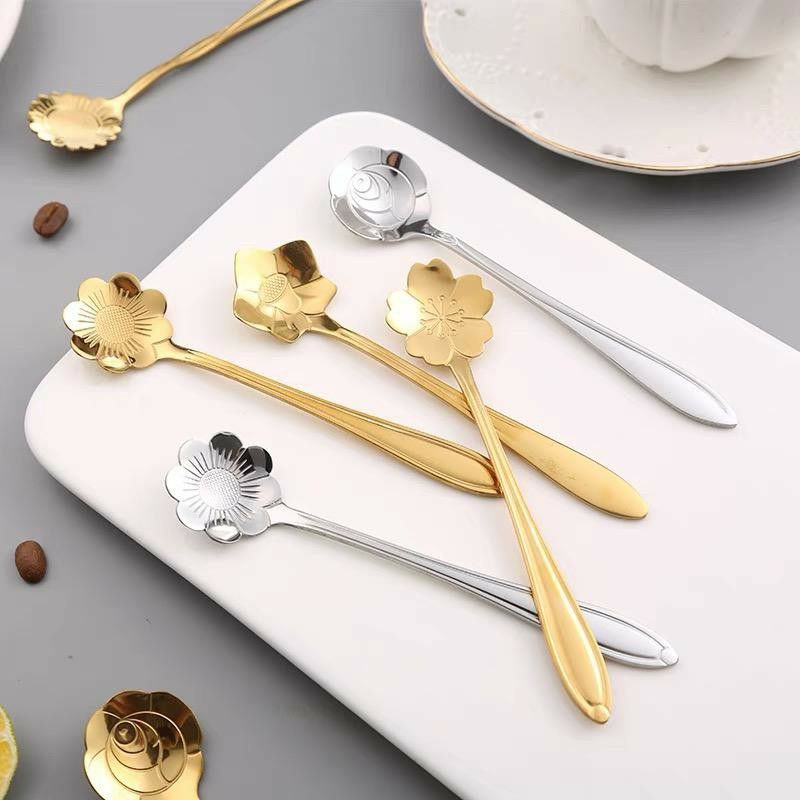 Jual Sendok Teh Kopi Dessert Bahan Stainless Steel TEBAL Sendok Teh ...