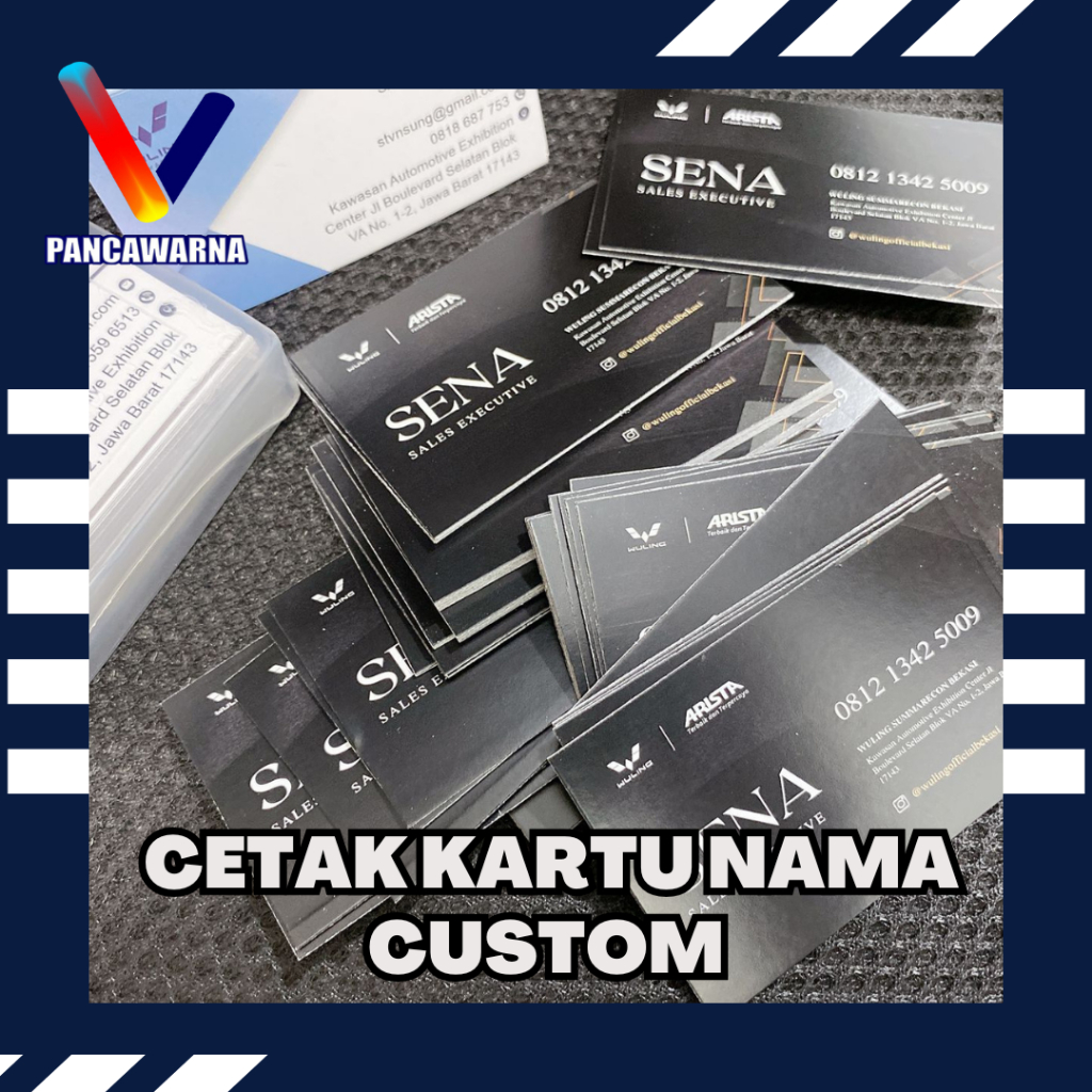 Jual CETAK KARTU NAMA | CUSTOM DESAIN | BERKUALITAS & MURAH | Shopee ...