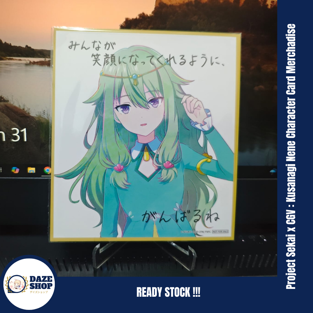 Jual [MINOR DAMAGED] Project Sekai x CGV : Kusanagi Nene Character Card ...
