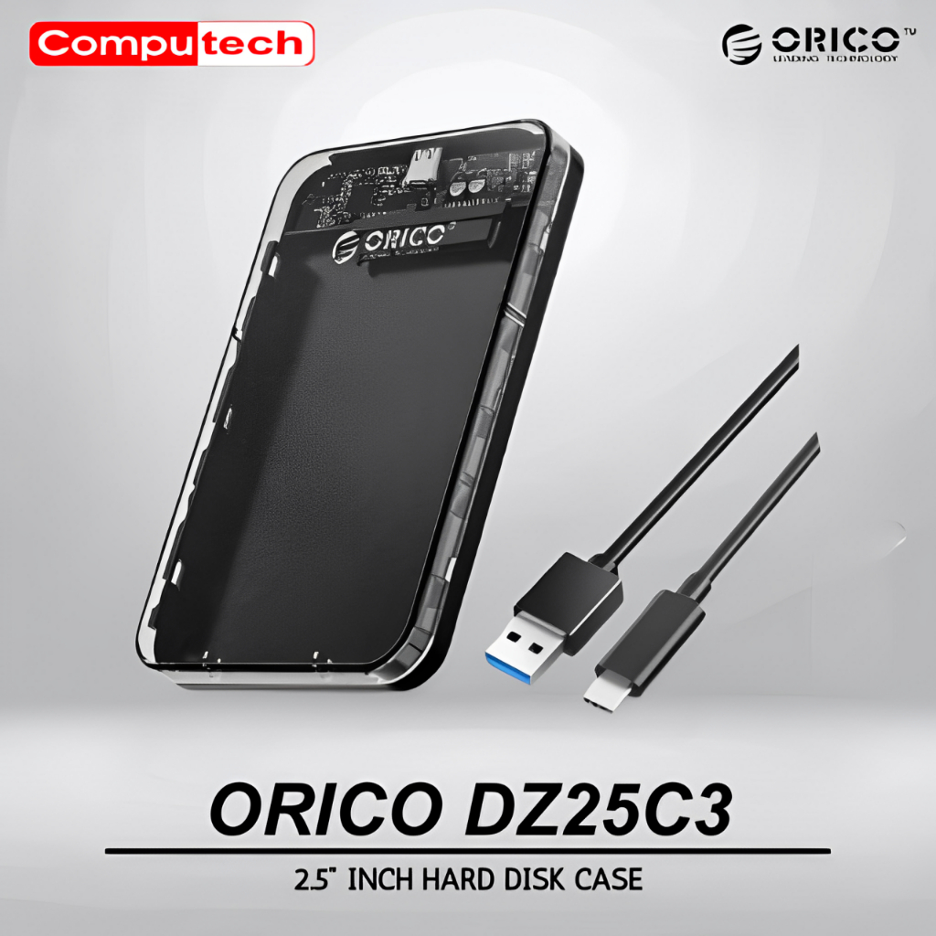 Jual ORICO DZ25C3 2.5 Inch Hard Drive Enclosure Type-C - Hard Disk HDD ...