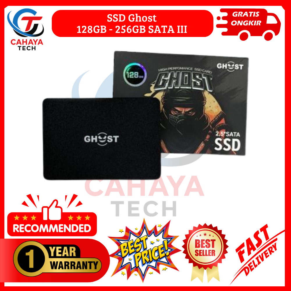 Jual SSD GHOST SATA III 128GB | SSD 256GB SATA3 | Shopee Indonesia