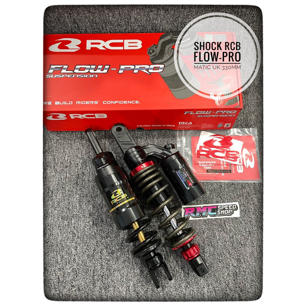 Jual Shock Rcb Flow Pro matic ukuran 310mm 330mm ori / Shock Racing boy ...