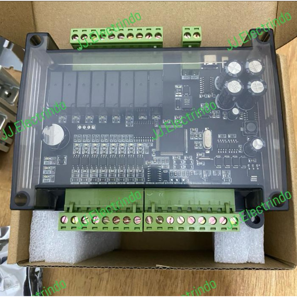 Jual FX3u PLC USB Type C , FX3U CPU Support Modbus RTU, RTC AI & AO PLC china with STM 32Bit ...