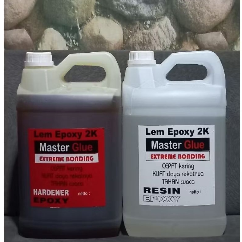 Jual Lem Epoxy Master Jerign 5kģ.set (Hardn 5kg+Resin 5kg) | Shopee ...