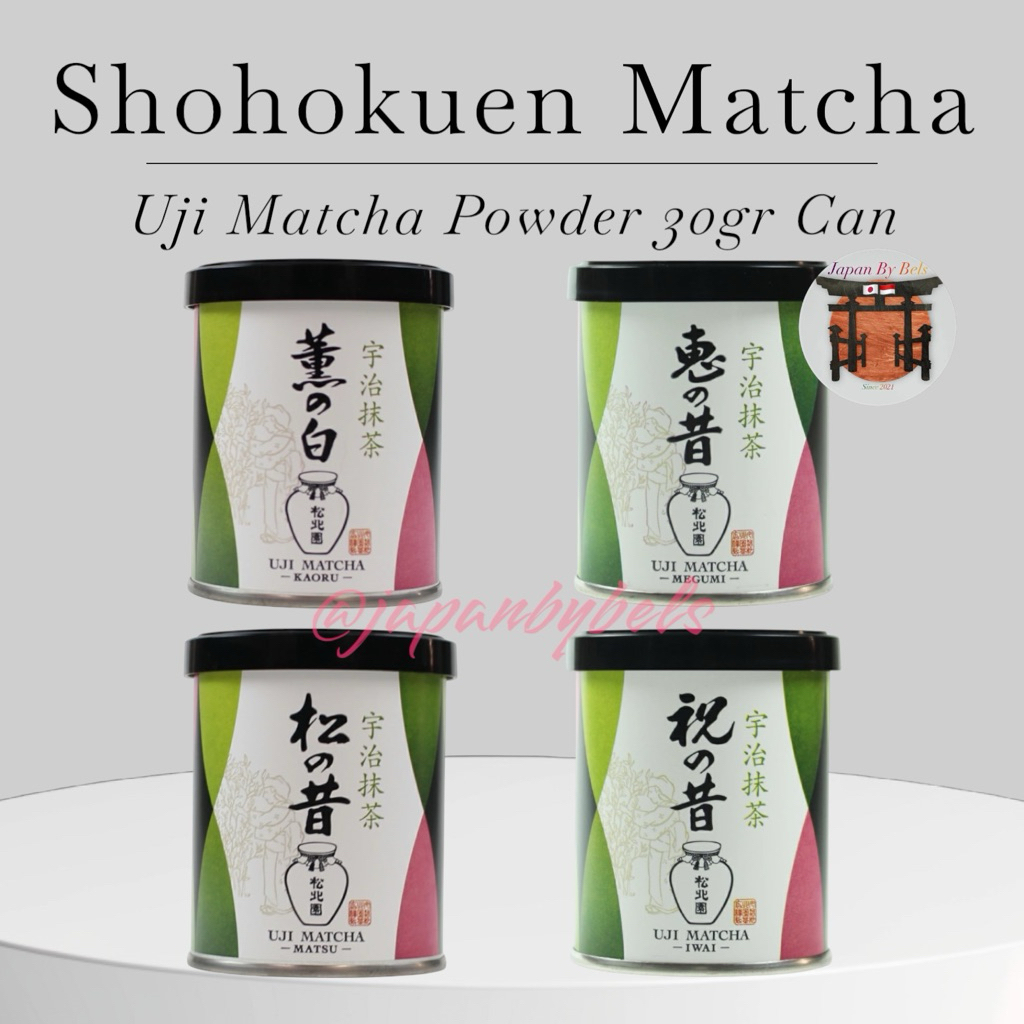 Jual Ready stock! Shohokuen Uji Matcha powder 30g Can ceremonial grade ...