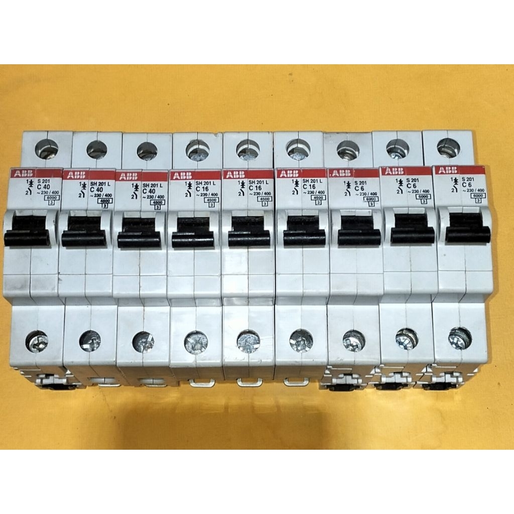 Jual mcb abb SH 201 1pas 16a abb ori ginal | Shopee Indonesia