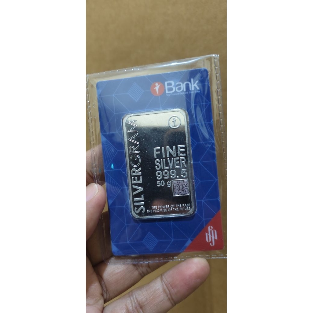 Jual Fine Silver Perak Murni 999 Silver Bar Batangan Silvergram ...
