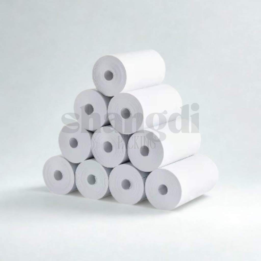Jual KERTAS THERMAL STRUK KASIR PAPER ROLL 58X30 / 57X30 CORELESS ...