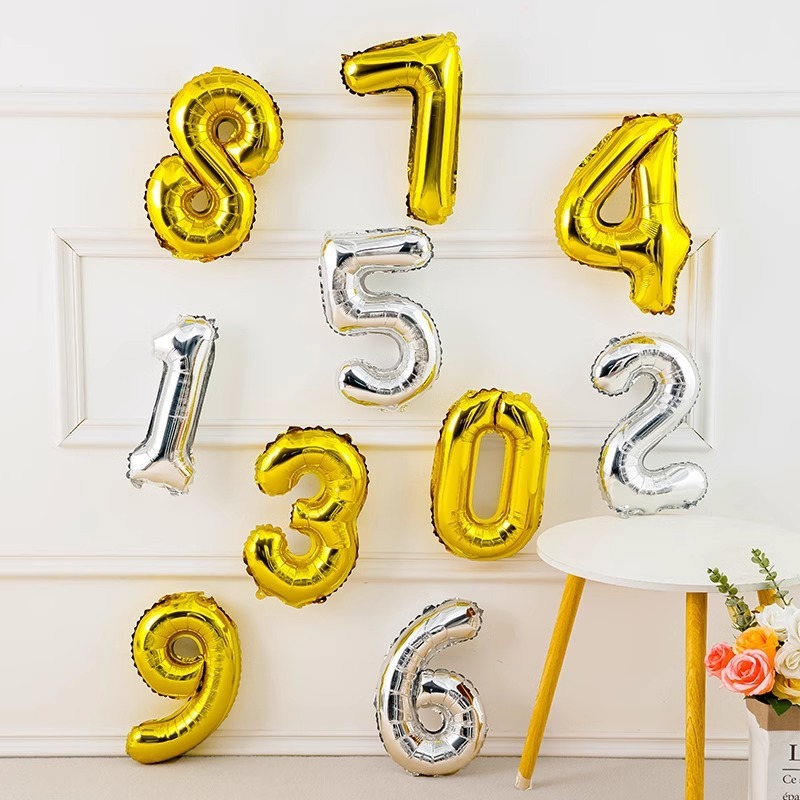 Jual Balon Angka Foil Number Digital Aluminium Foil Film Balon Ulang ...