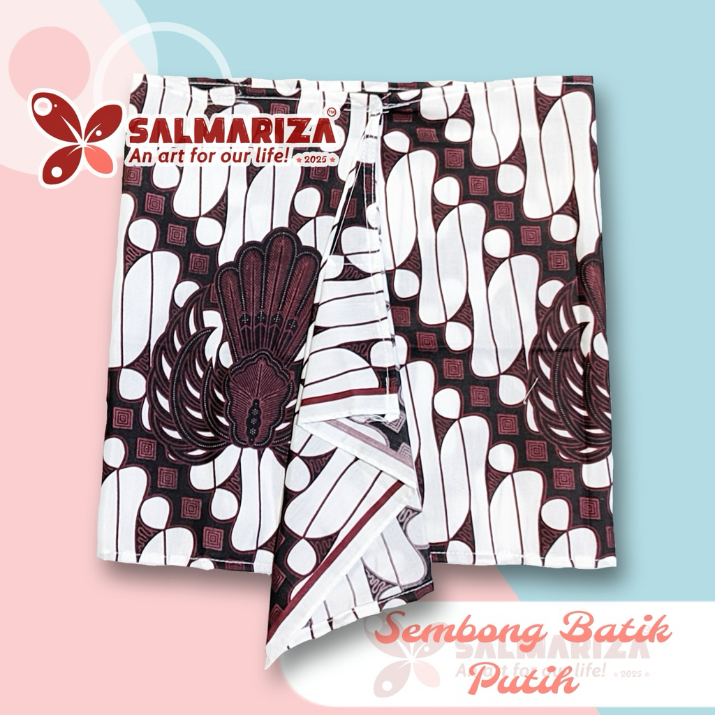 Jual Sapit Urang Batik Anak Paud-TK Batik Putih //Dasaran Jarik Batik ...