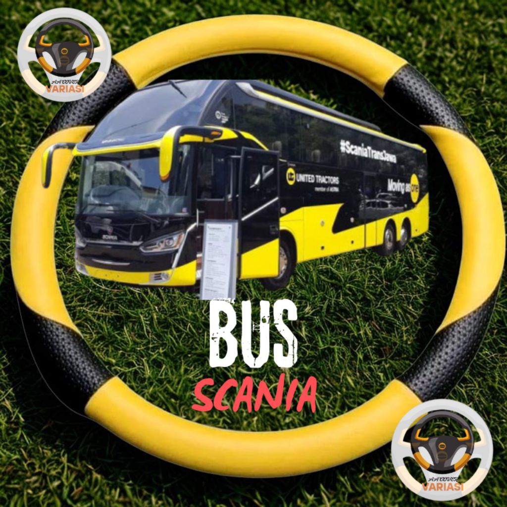 Jual Cover stir bis bus SCANIA sarung stir variasi sabit untuk bis ...