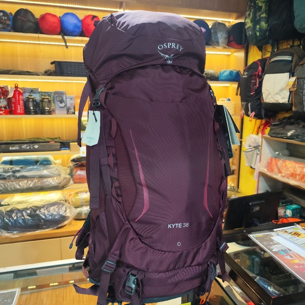 Jual CARRIER OSPREY KYTE 38 ELDERBERRY PURPLE BACKPACK WOMEN'S TAS ...