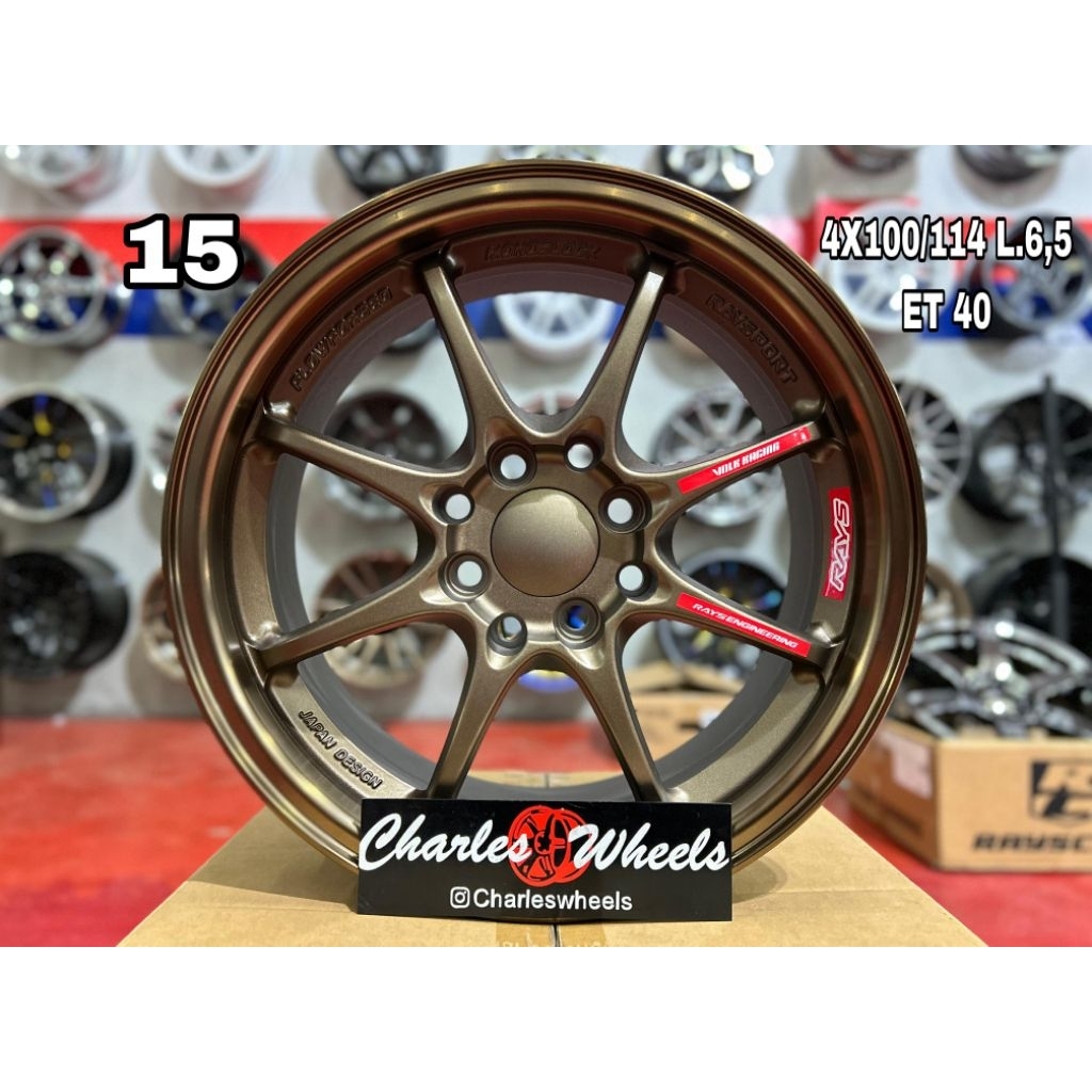 Jual VELG RC CE28 RING 15 BRONZE | Shopee Indonesia
