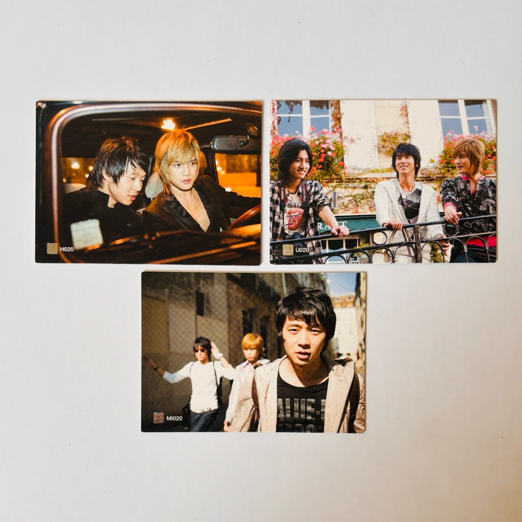 Jual SPECIAL CARD PERSONAL PROFIL TVXQ OFFICIAL HERO MICKY U-KNOW ...