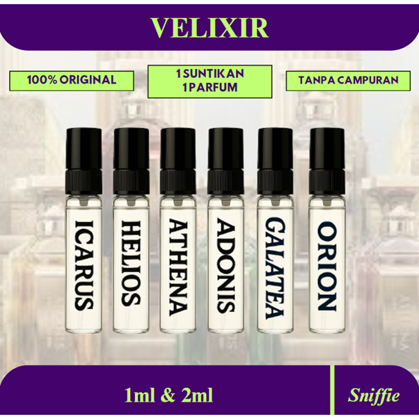 Jual Decant / Tester Velixir Parfum Original 1ml & 2ml Icarus Adonis ...