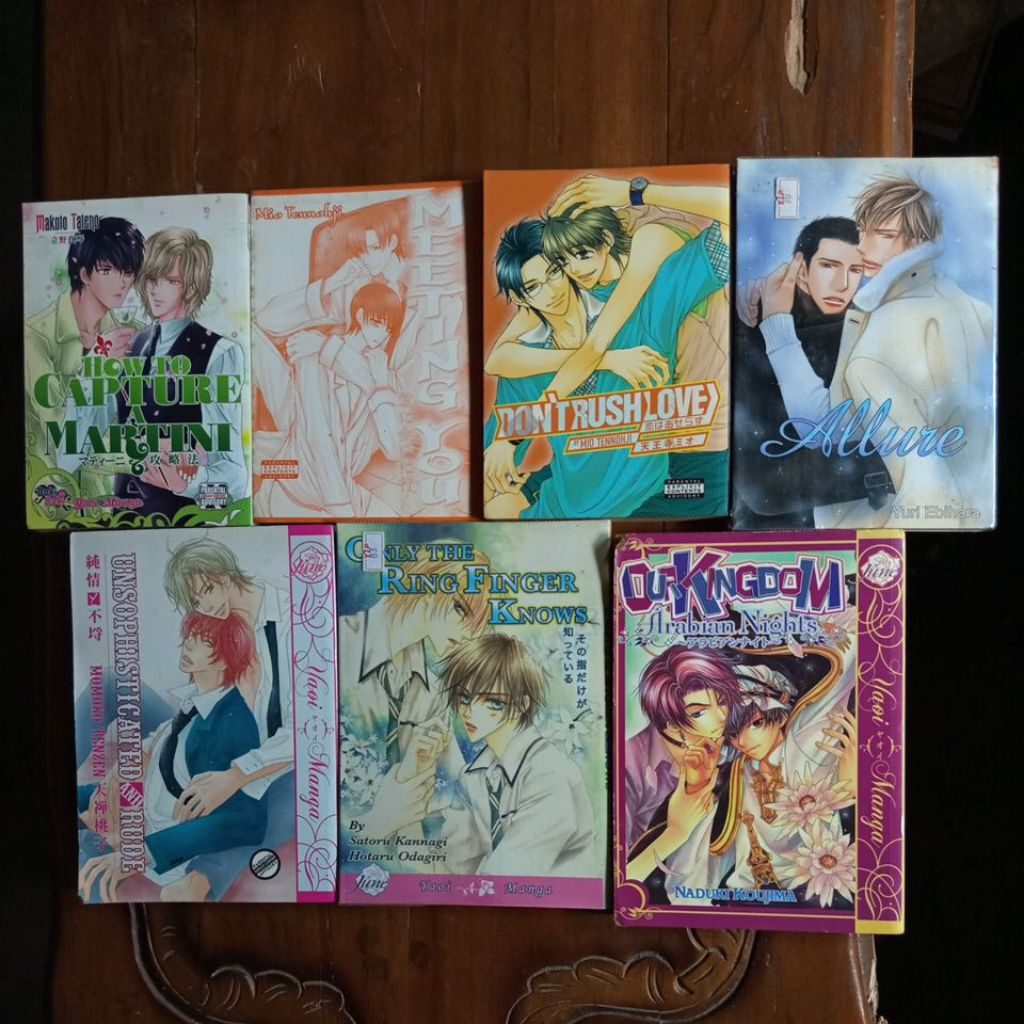 Jual Buku Komik Manga Import BL Yaoi Fujoshi One Shot Tamat Bahasa ...