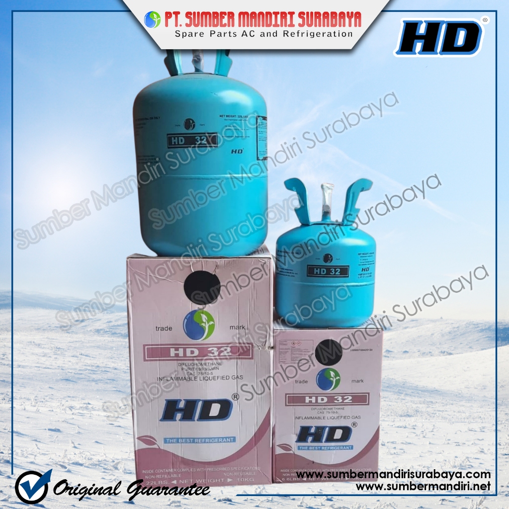 Jual Refrigerant AC R32 Refrigerant HD Tabung kecil 3 Kg | Shopee Indonesia