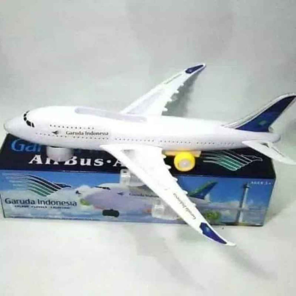 Jual GOLDEN TOYS - MAINAN ANAK PESAWAT TERBANG AIRBUS GARUDA A380-600GA ...